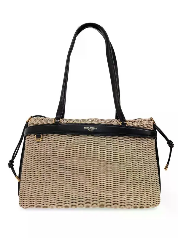 Dolce & Gabbana Woven Tote Bag