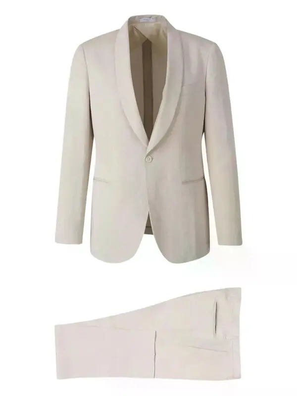 Boglioli Shawl-collar Suit - Neutrals