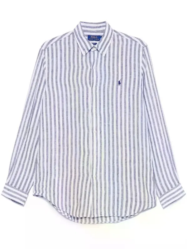 Polo Ralph Lauren Linen Shirt - Blue