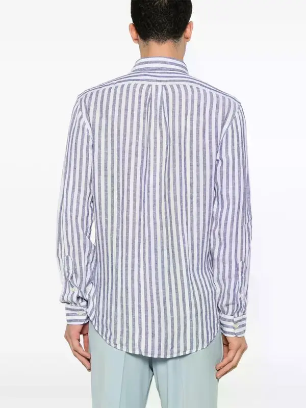 Polo Ralph Lauren Linen Shirt - Blue