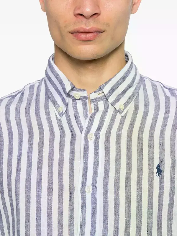 Polo Ralph Lauren Linen Shirt - Blue