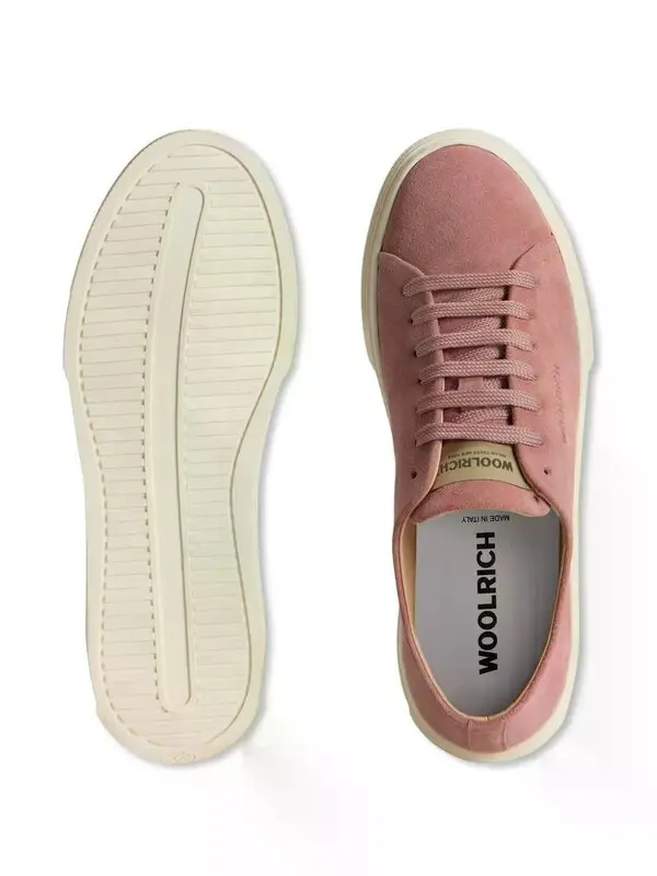 Woolrich Leather Sneakers - Pink