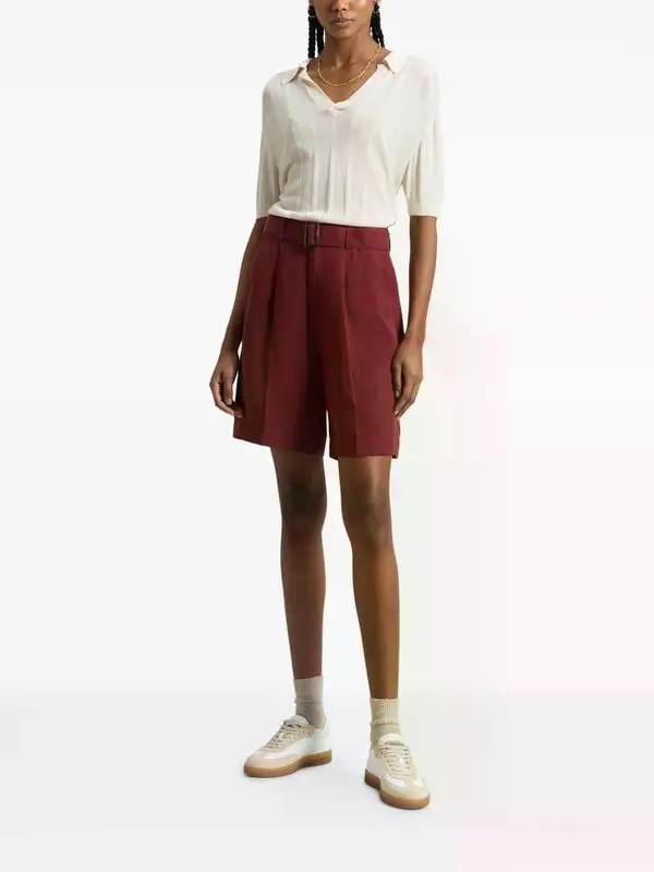 Woolrich Pleat-detailing Shorts - Red