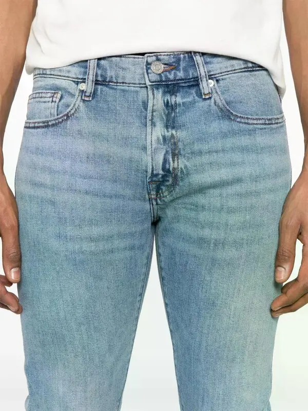 FRAME L'homme Straight Leg Jeans - Blue