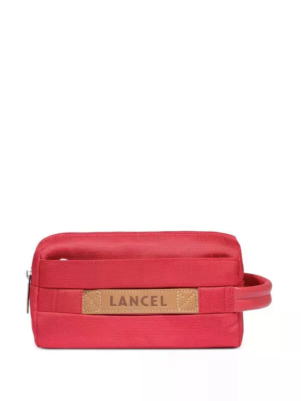 LANCEL Neo Partance Wash Bag - Red