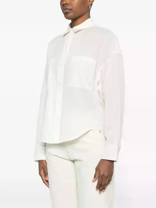 Buy Calvin Klein Cotton Voile Shirt - White At 47% Off | Editorialist
