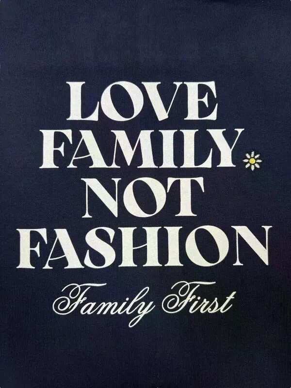 FAMILY FIRST Floral-embroidered Sweatshirt
