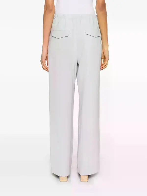 Theory Pleated Crepe Trousers