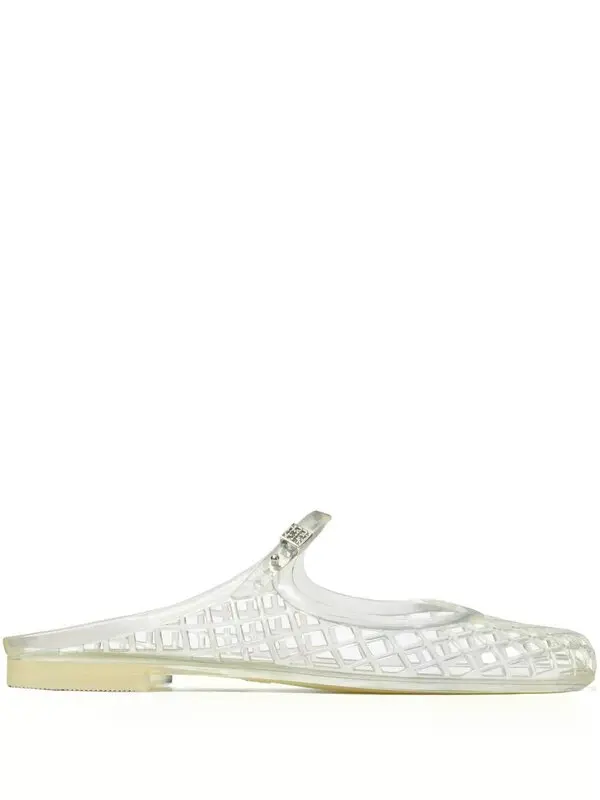 Tory Burch Mellow Mary Jane Jelly Flats - Neutrals