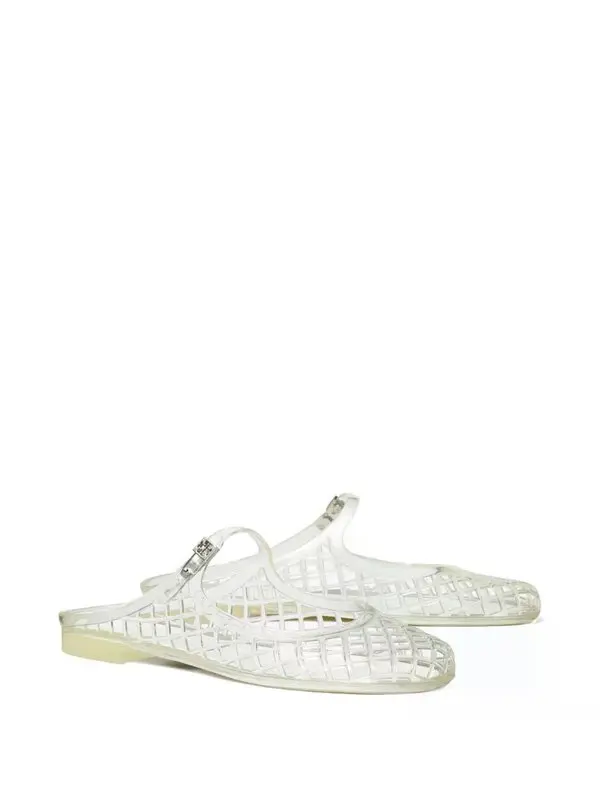 Tory Burch Mellow Mary Jane Jelly Flats - Neutrals