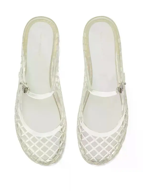 Tory Burch Mellow Mary Jane Jelly Flats - Neutrals