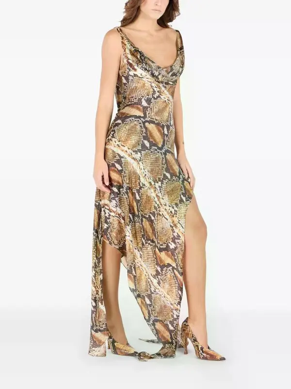 Roberto Cavalli Silk Dress