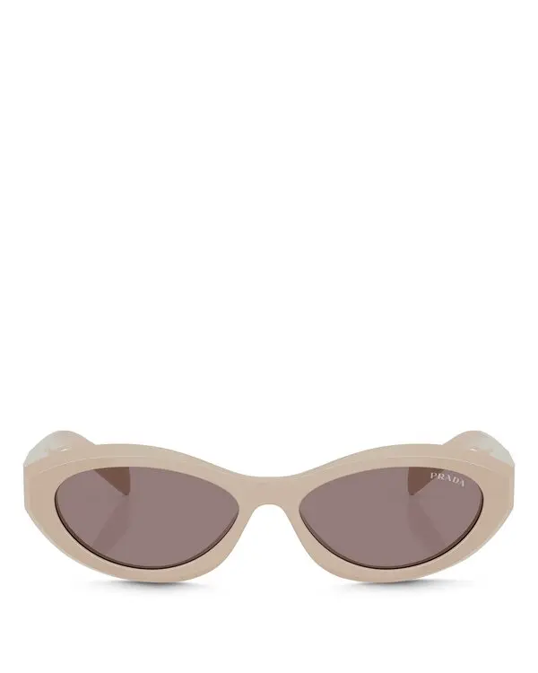 Prada Pr 26zsf Oval Sunglasses