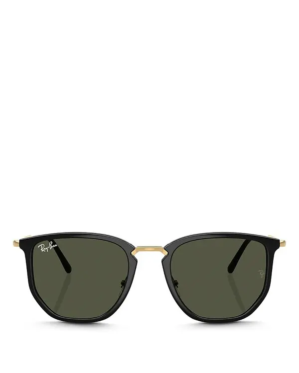 Ray-ban Round Sunglasses, 50mm - Black