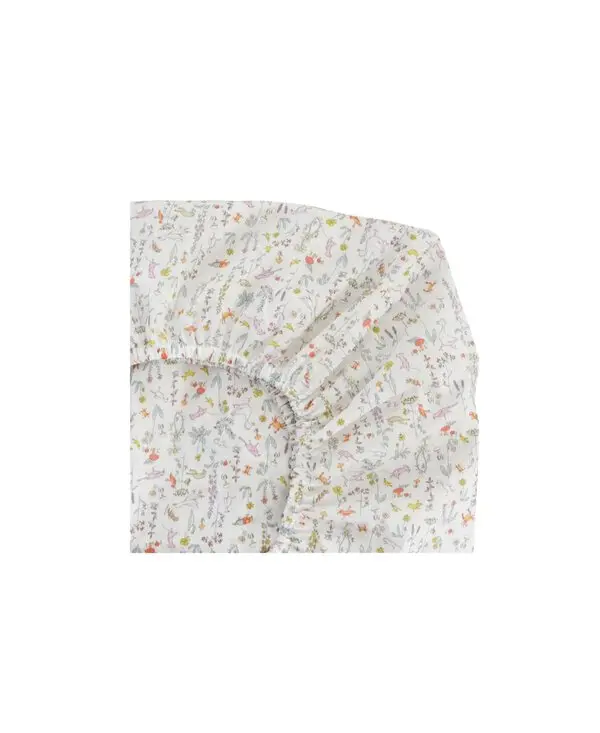 COCO & WOLF Liberty Fabric Print Fitted Sheet, Crib
