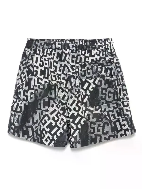 Gcds Logo-print Swim Shorts