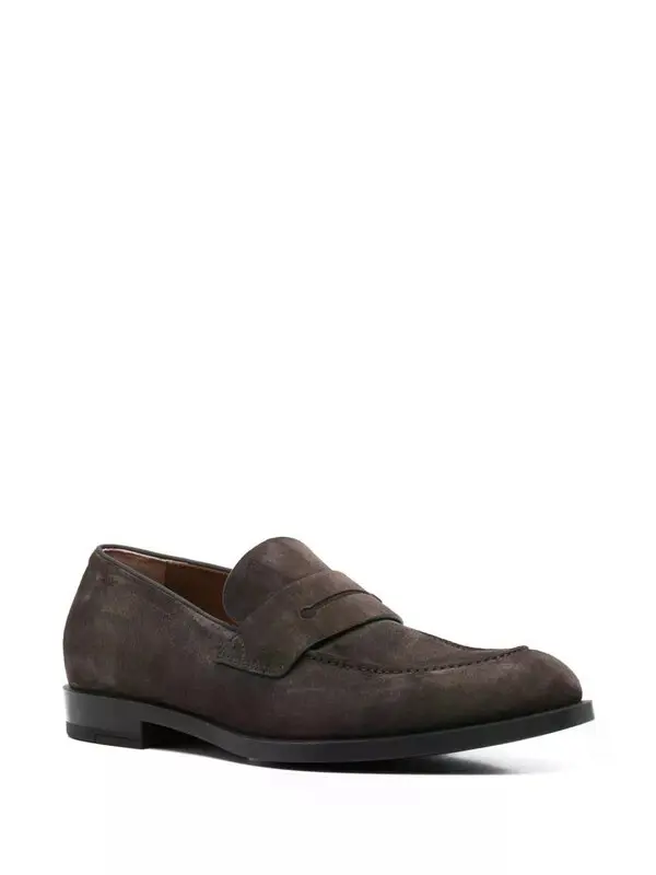 Zegna Suede Loafers