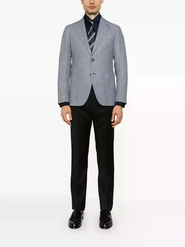 BARBA NAPOLI Cotton Shirt - Blue