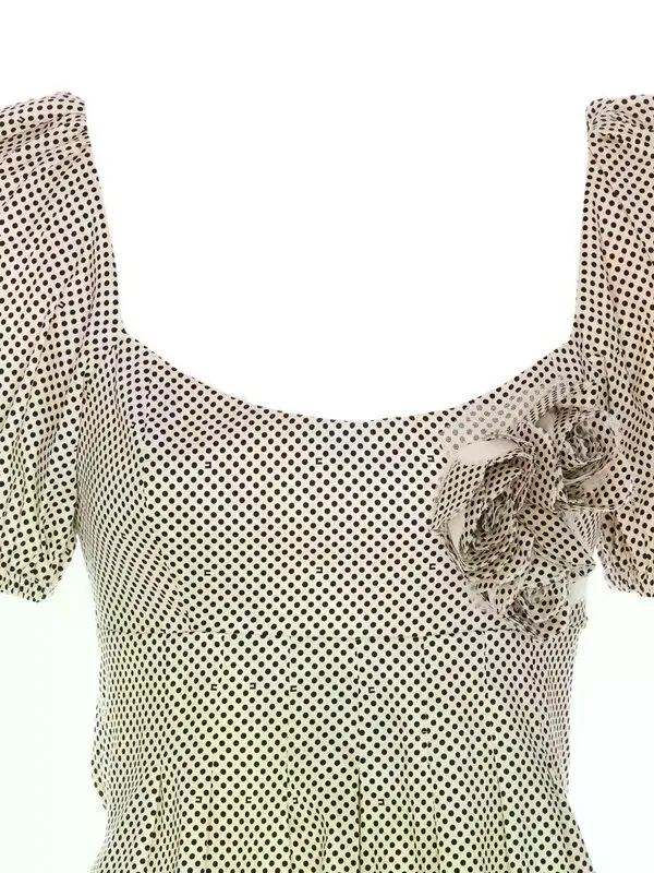 Elisabetta Franchi Polka Dot Dress