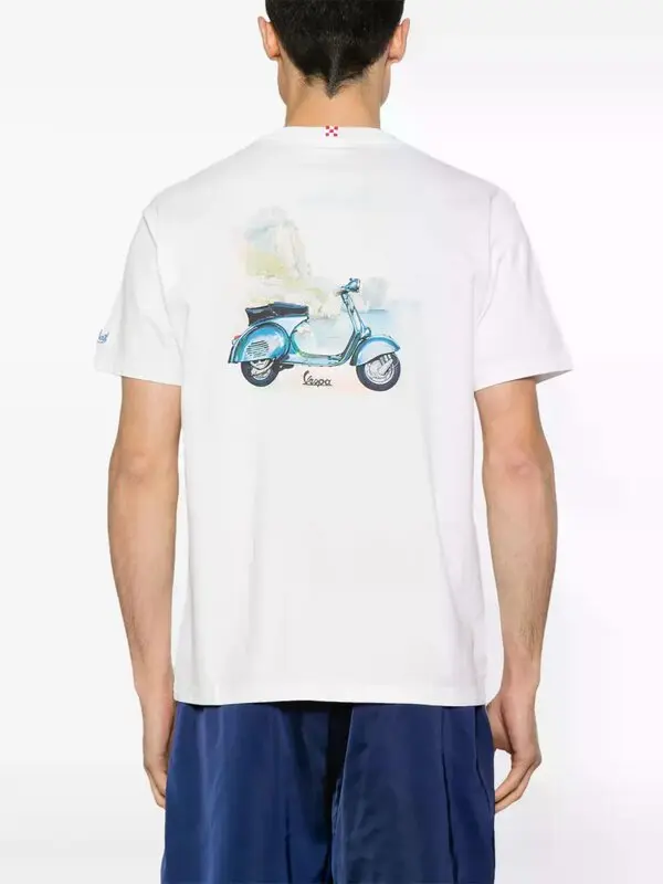 MC2 SAINT BARTH Summer Vespa T-shirt