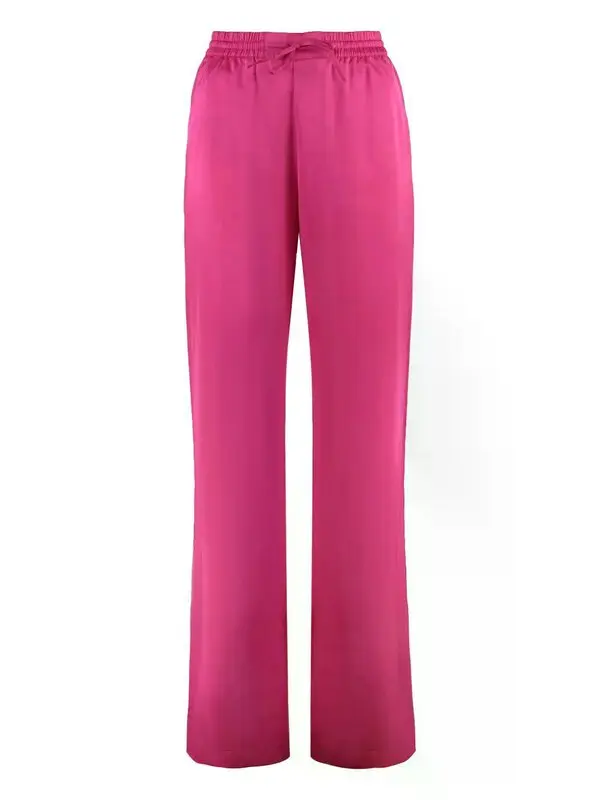 YVES SALOMON Satin Trousers