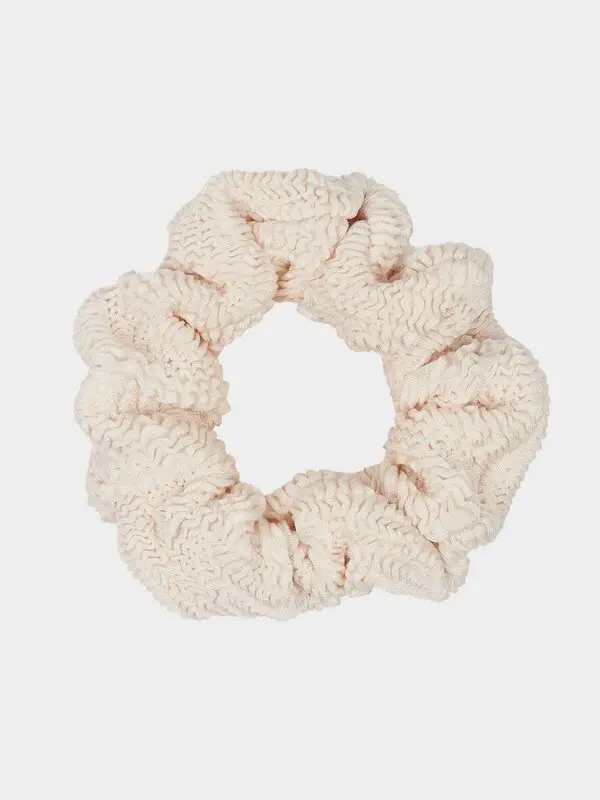 Hunza G Scrunchie - Blush