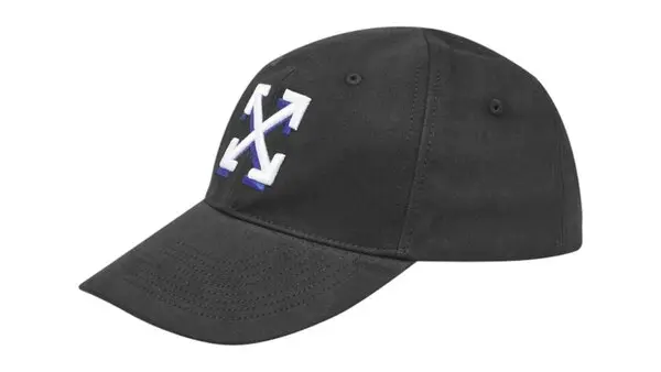 Off-White Arrow Logo Cap - Black