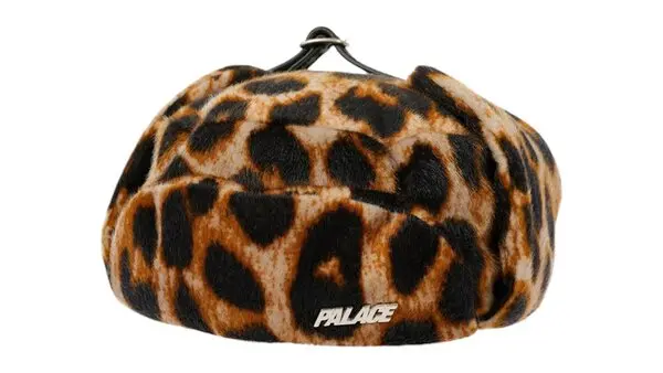 PALACE Print Ushanka Hat - Leopard
