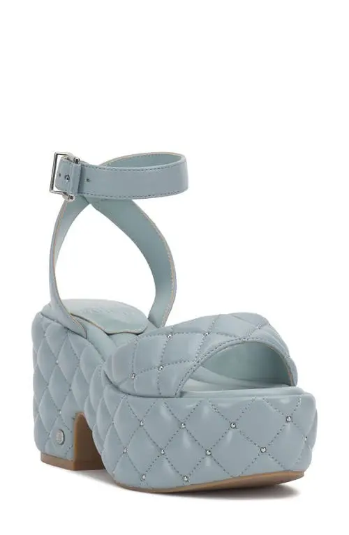 Vince Camuto Ellah Platform Sandals - Celeste Blue