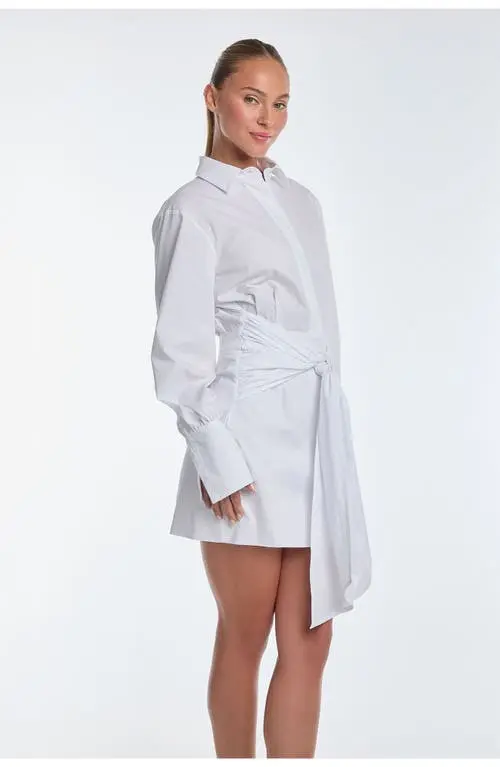THE NOLI SHOP Noli Yoga Lana Wrap Shirt Dress