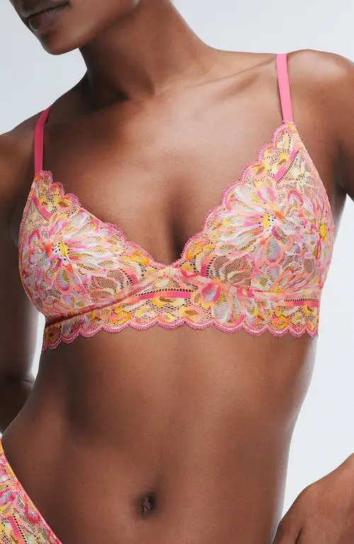 SAVAGE X FENTY Sunray Lace Bralette - Acacia Pink