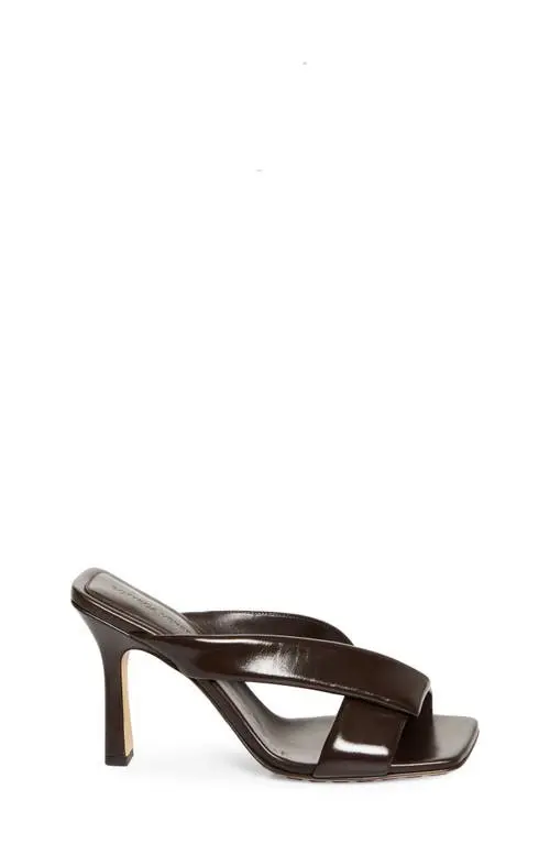 Bottega Veneta Riva Crossover Strap Sandal - Fondant