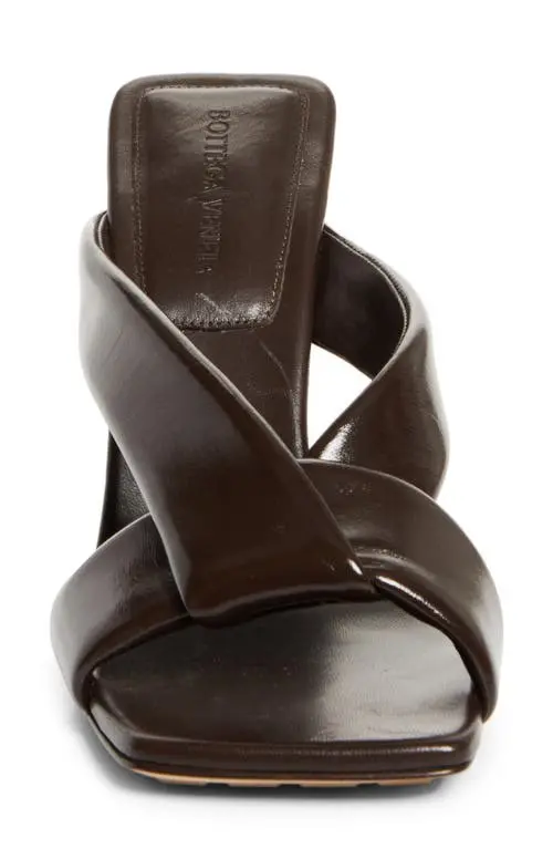 Bottega Veneta Riva Crossover Strap Sandal - Fondant