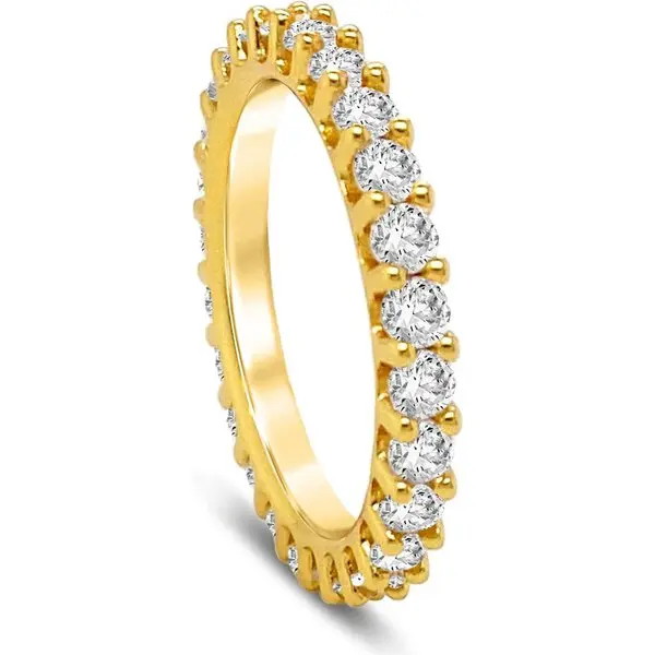 ANNA ZUCKERMAN One Carat Eternity Ring - Yellow Gold
