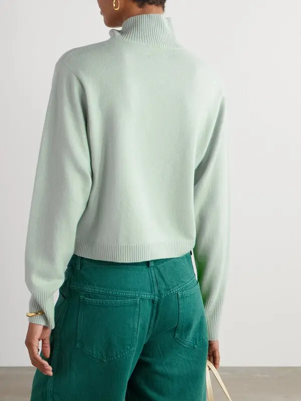 Le Kasha Organic Cashmere Turtleneck Sweater