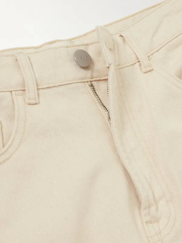 RÓHE High-rise Wide-leg Jeans - Neutrals