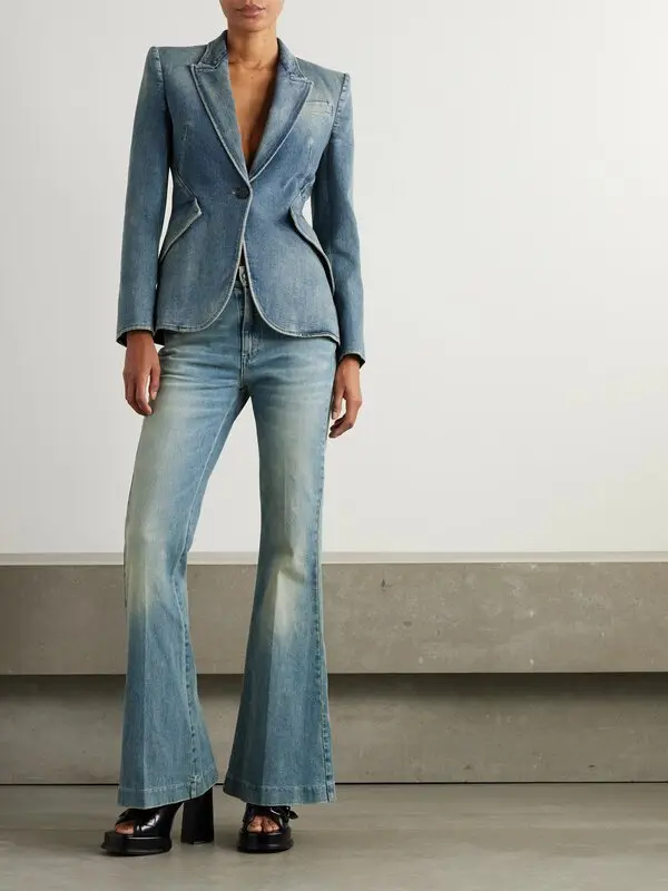 Alexander McQueen Denim Blazer