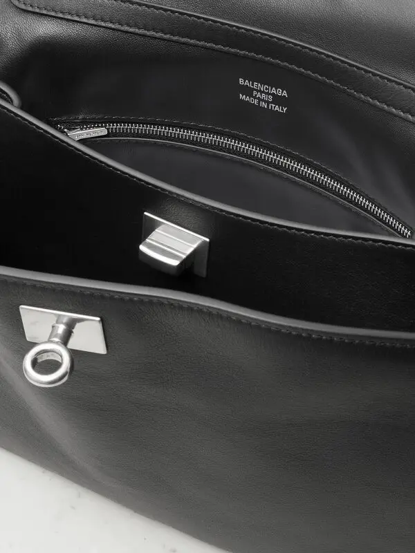 Balenciaga Rodeo Small Leather Tote - Black