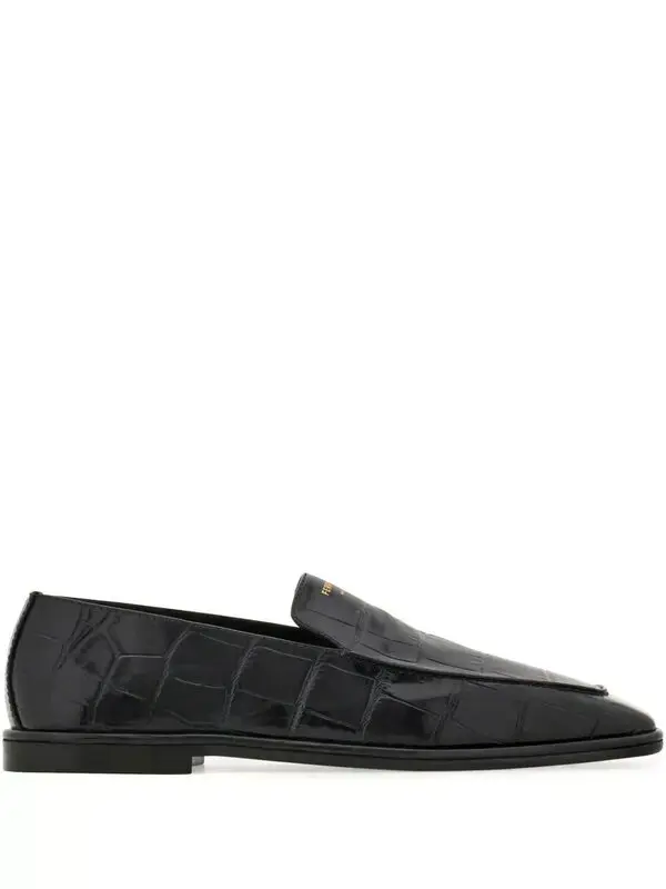 FERRAGAMO Leather Loafers