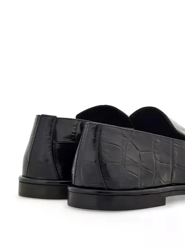FERRAGAMO Leather Loafers