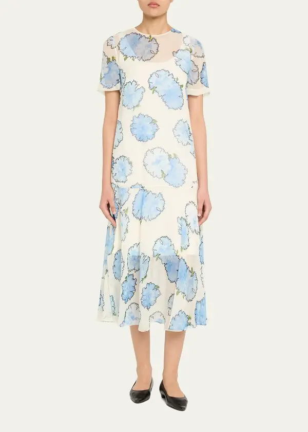 michael kors carnation georgette shirt dress Midi Dress Carnation Georgette Shirtdress Carnation Georgette Shirtdress  Michael Kors 2025