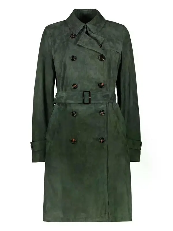 MOORER Avignon Sude Trench Coat