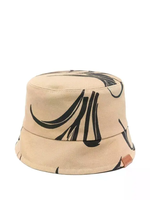 Moncler Reversible Bucket Hat - Brown