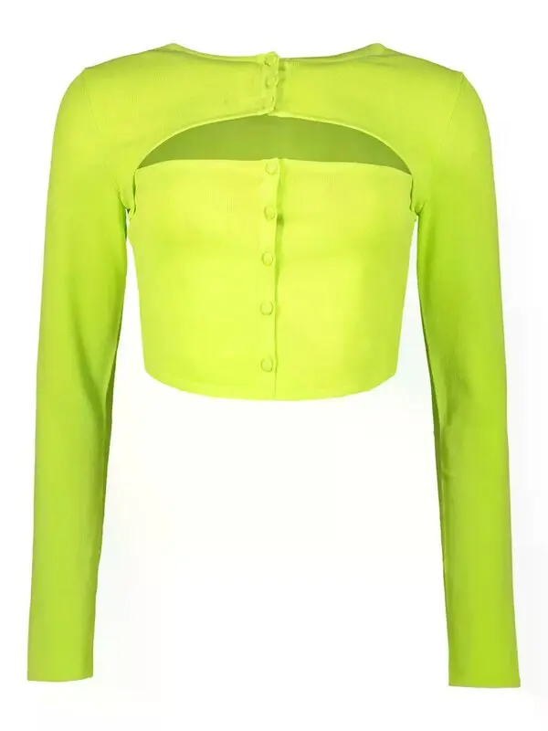 Dsquared2 Cut-out Cropped Top