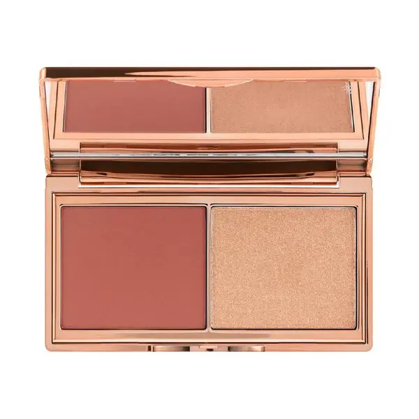 Charlotte Tilbury Mini Hollywood Blush And Glow Light To Medium - One-color