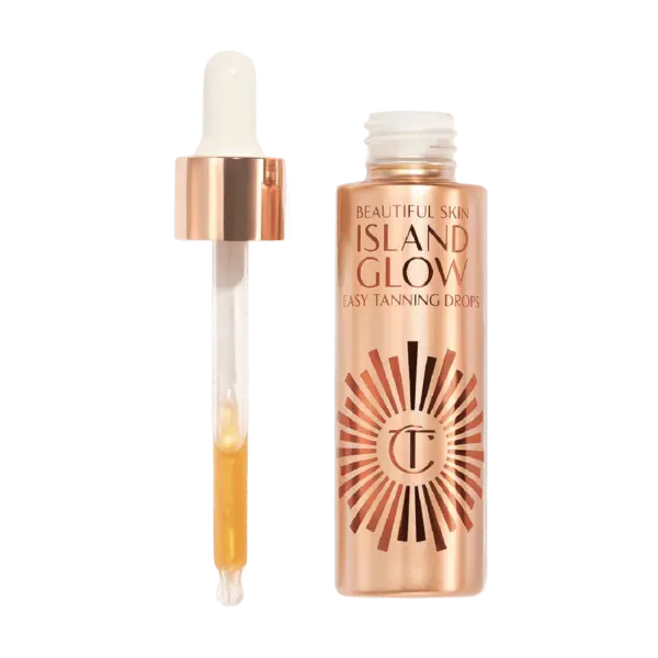 Charlotte Tilbury Beautiful Skin Island Glow Easy Tanning Drops Tan To Deep - One-color