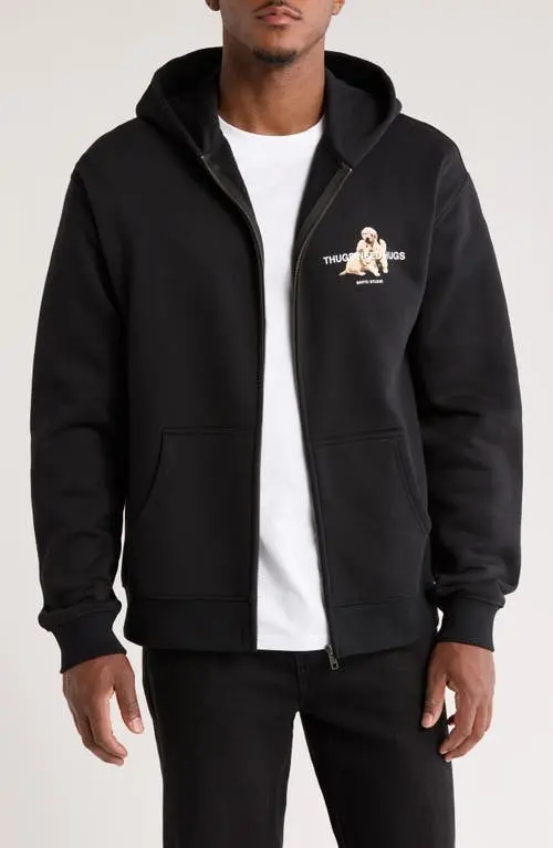 SANTO STUDIO Thugs Need Hugs Zip Hoodie