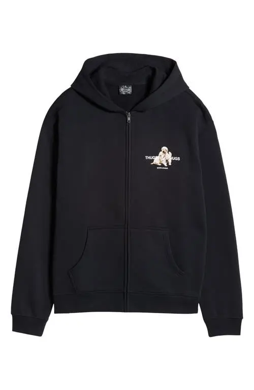 SANTO STUDIO Thugs Need Hugs Zip Hoodie