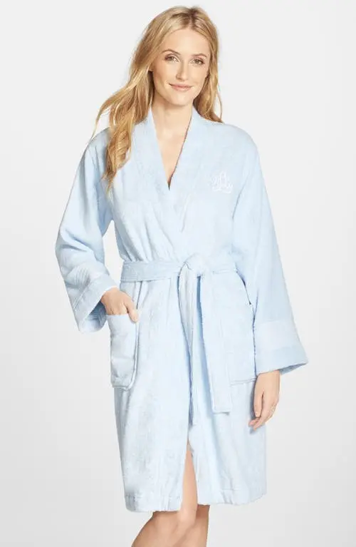 Ralph Lauren Cotton Terry Robe - Estate Blue