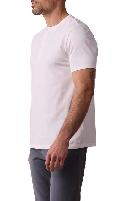 THE NORMAL BRAND Henley T-shirt - White